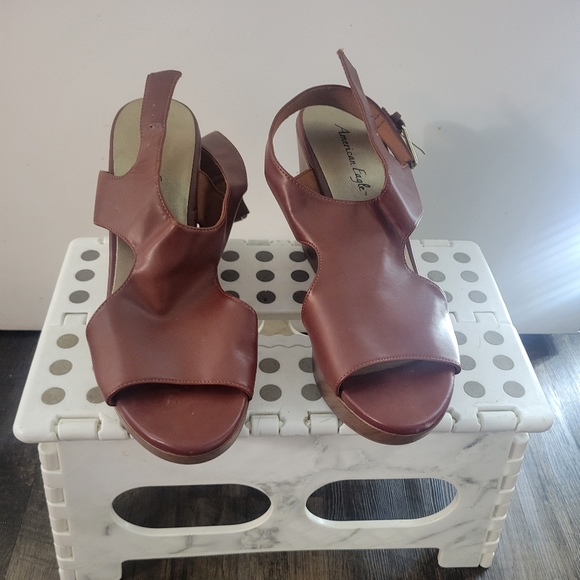 American Eagle By Payless | Shoes | Wedge Sandals | Poshmark